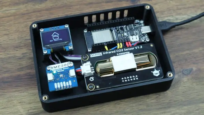All-In-One Indoor Air Quality Monitor With CO2 Sensor - The DIY Life