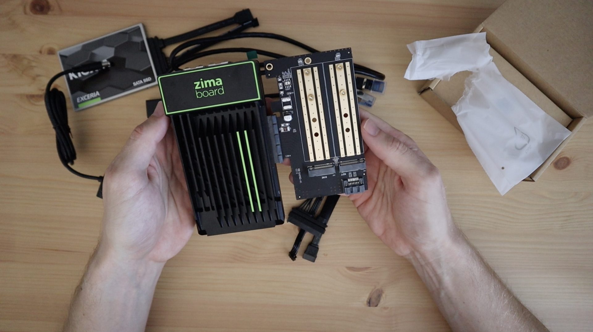 Mini Plex Server Running On A ZimaBoard With A 480GB SSD - The DIY Life