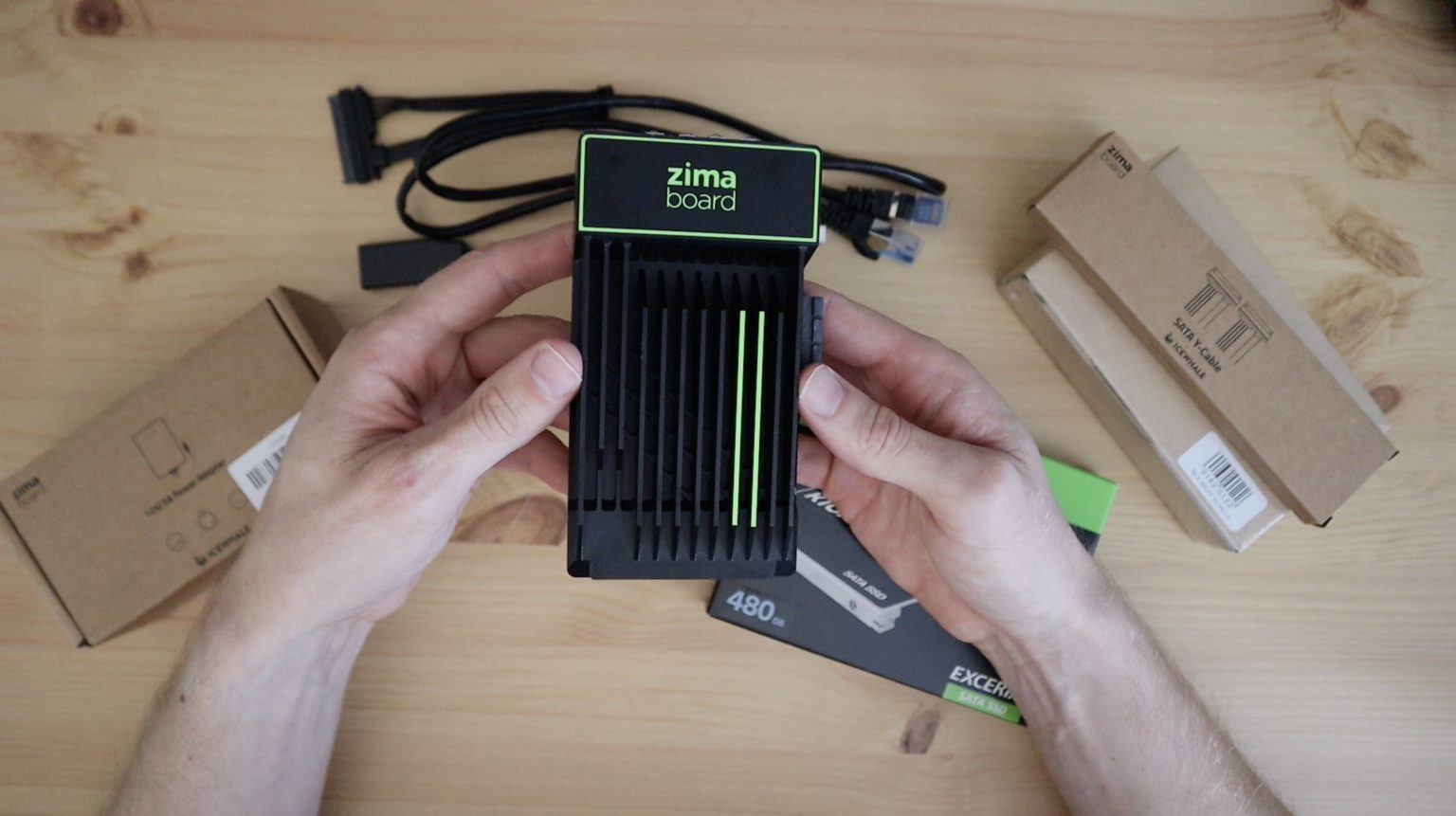 Mini Plex Server Running On A ZimaBoard With A 480GB SSD - The DIY Life