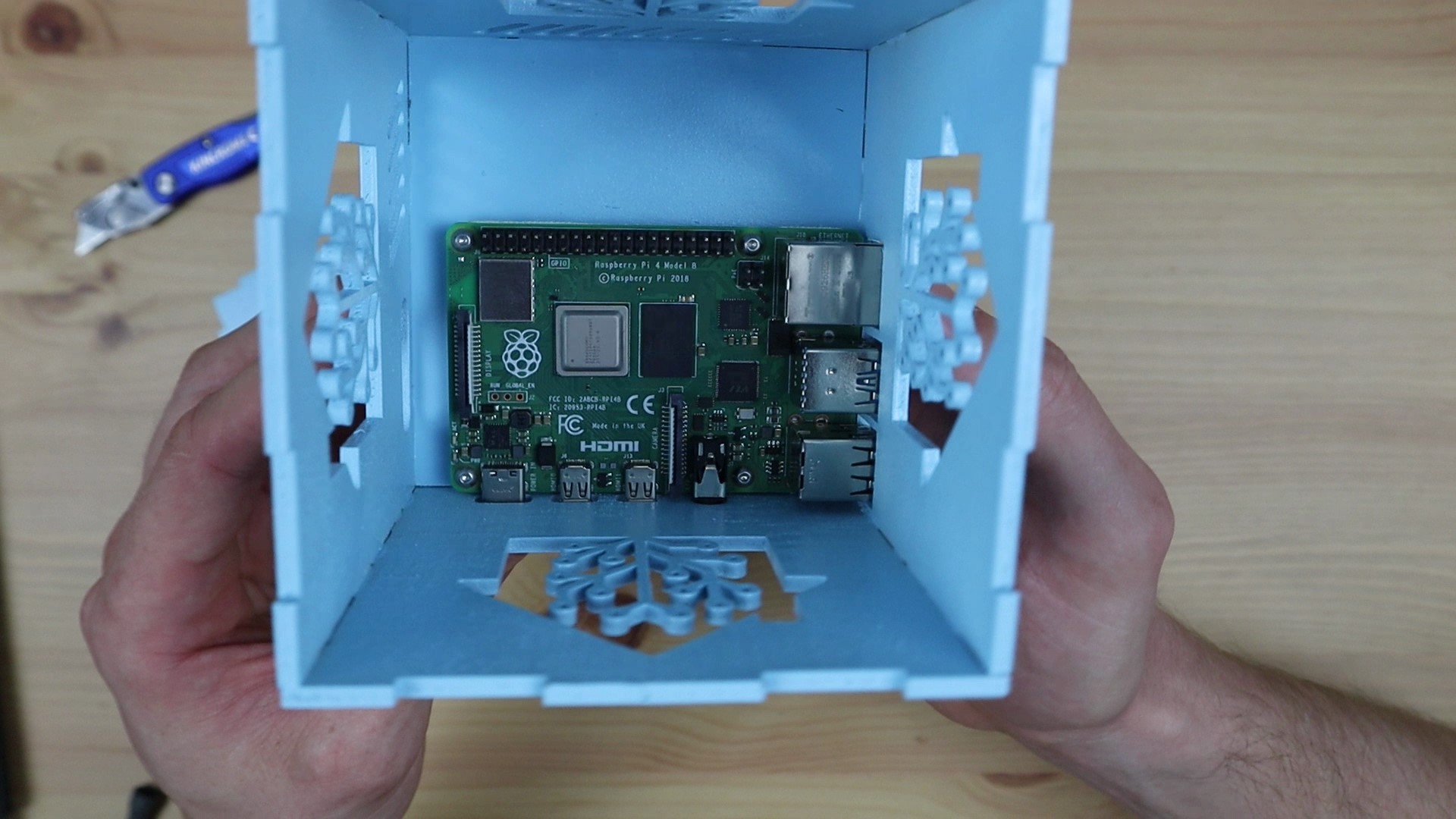 Raspberry Pi Secured In Case - The DIY Life