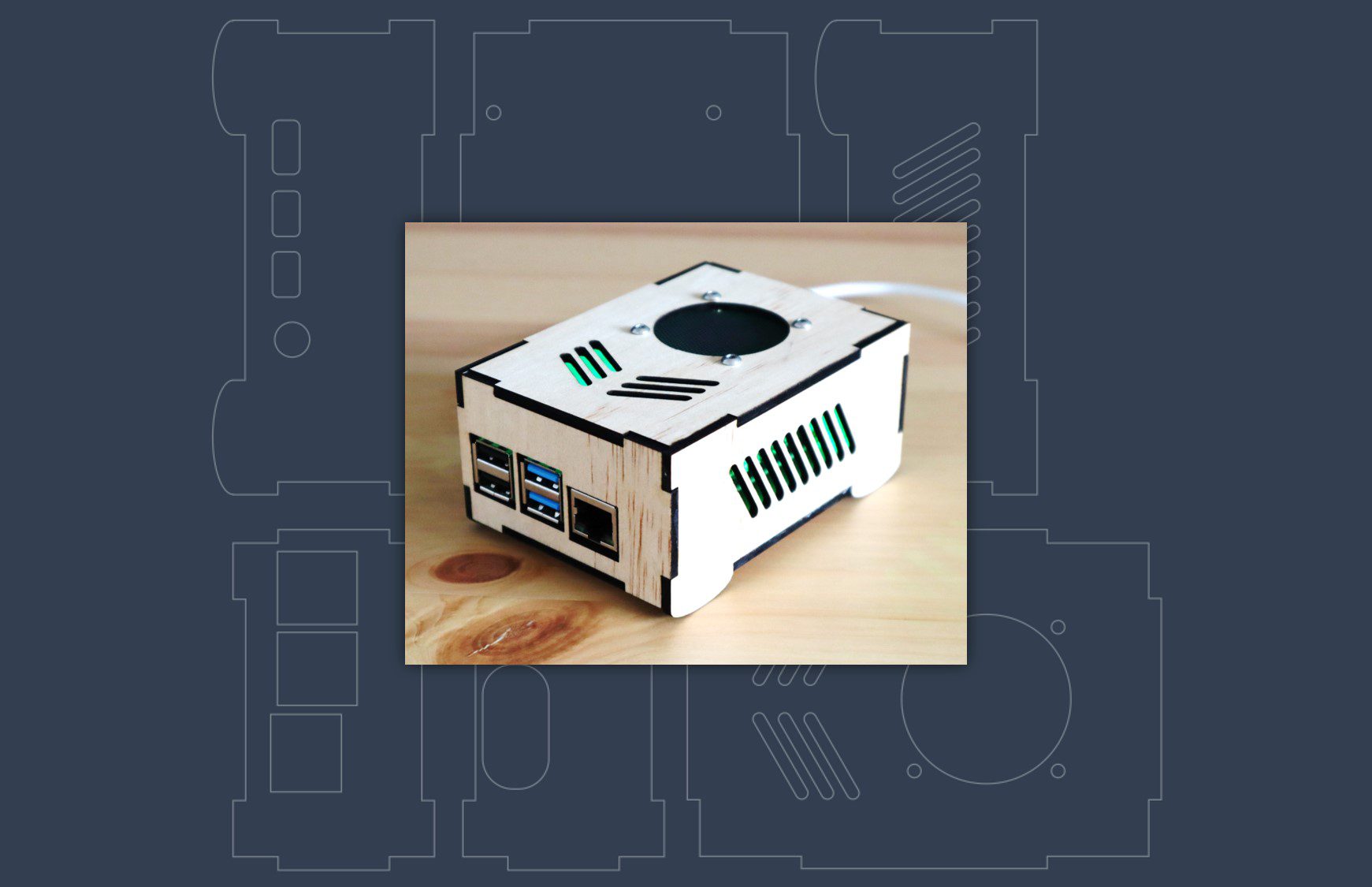 How To Design A Pi Case For Laser Cutting – In Depth Tutorial - The DIY ...