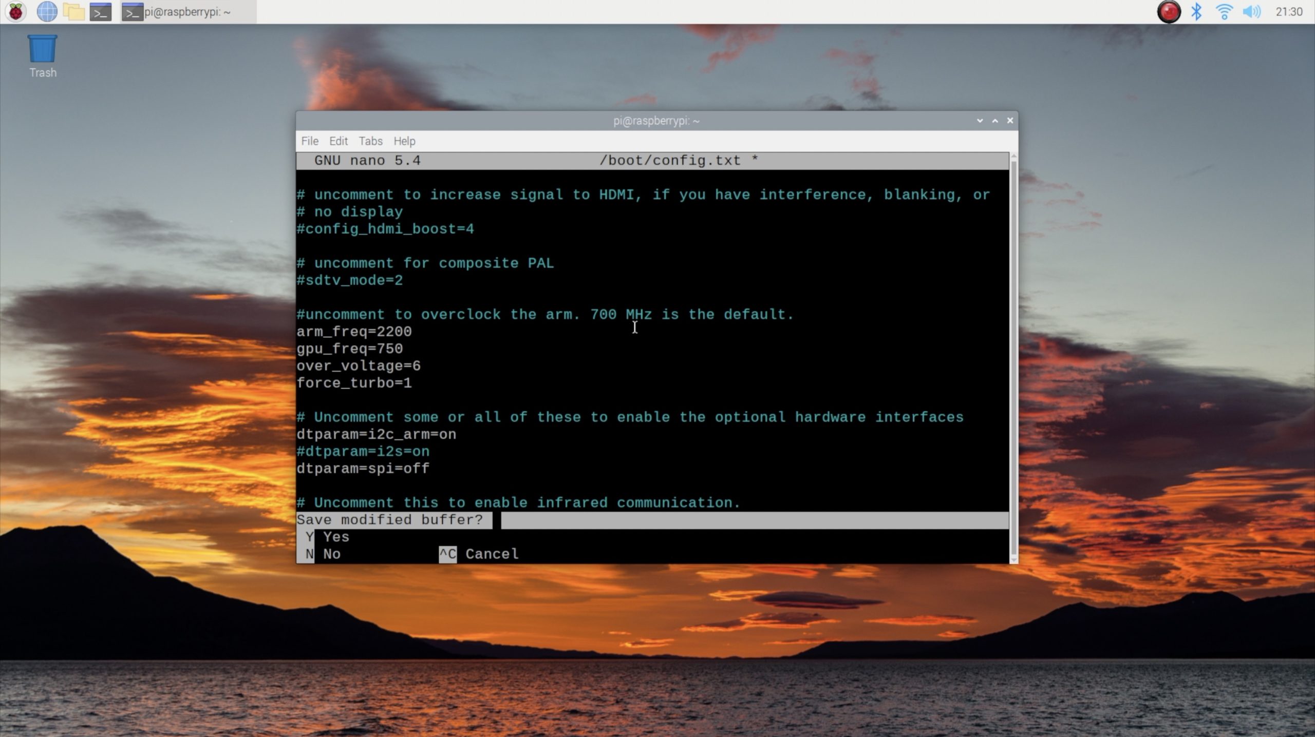 Overclocking Pi To 2.2Ghz - The DIY Life