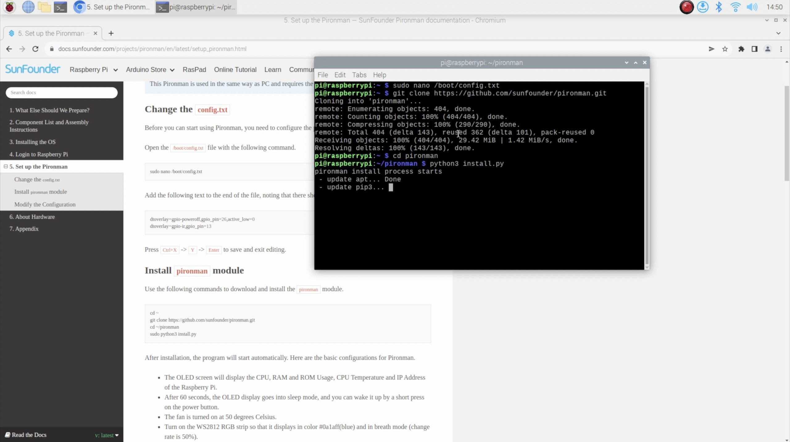 Pironman Case Configuration - The DIY Life