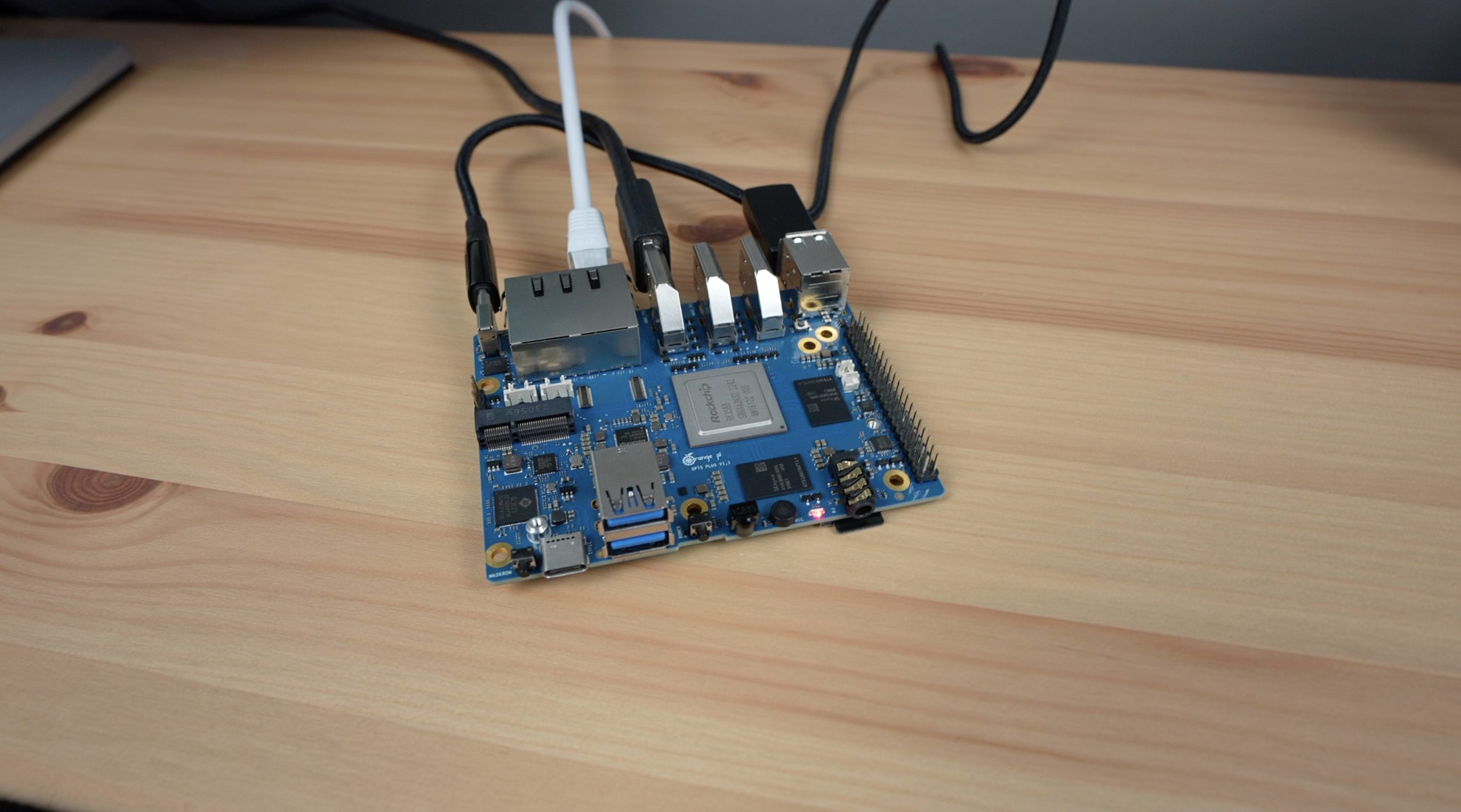 Orange Pi 5 Plus Booted Up - The DIY Life