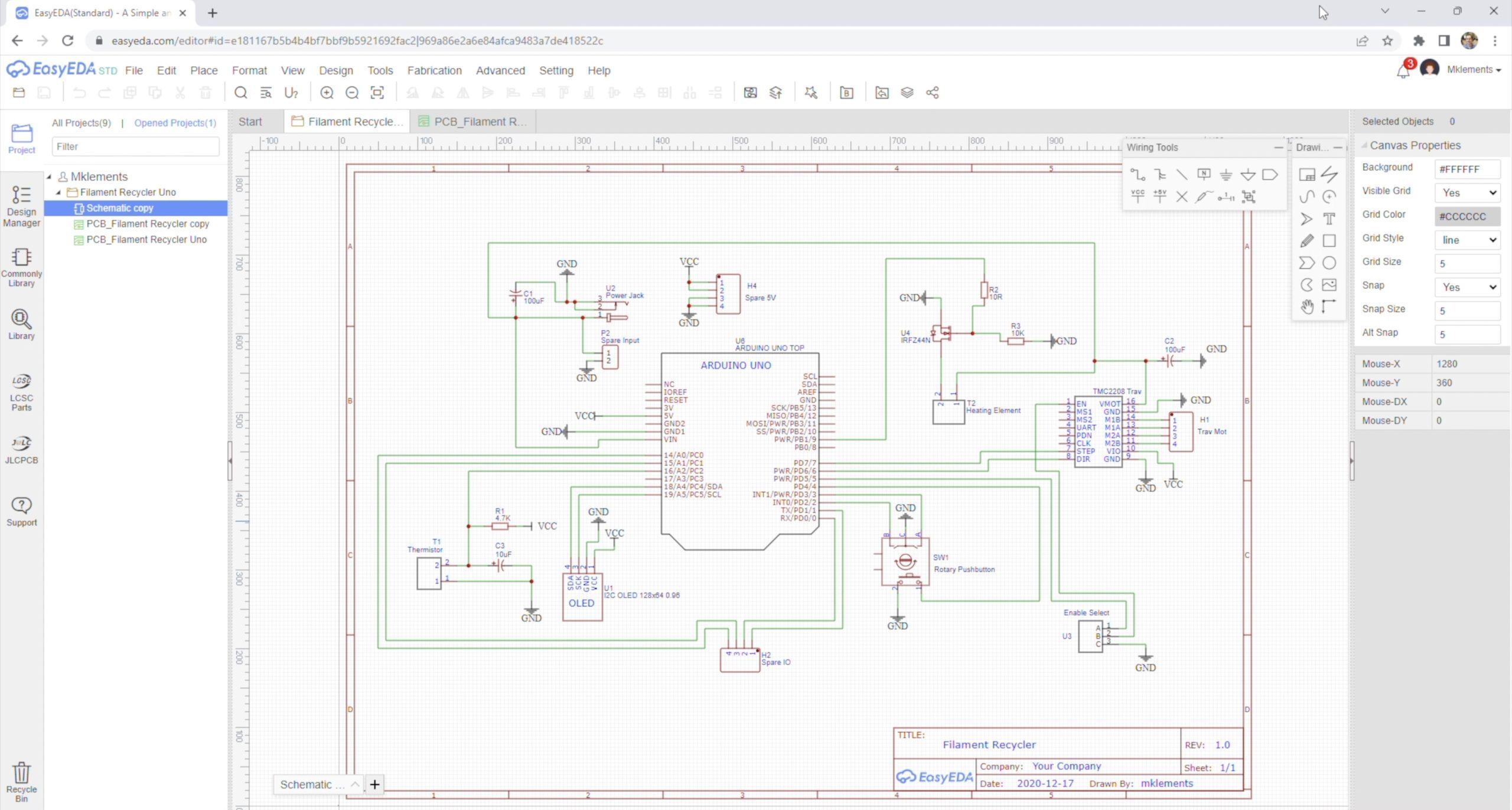 Schematic Design For PET Bottle Recycler - The DIY Life