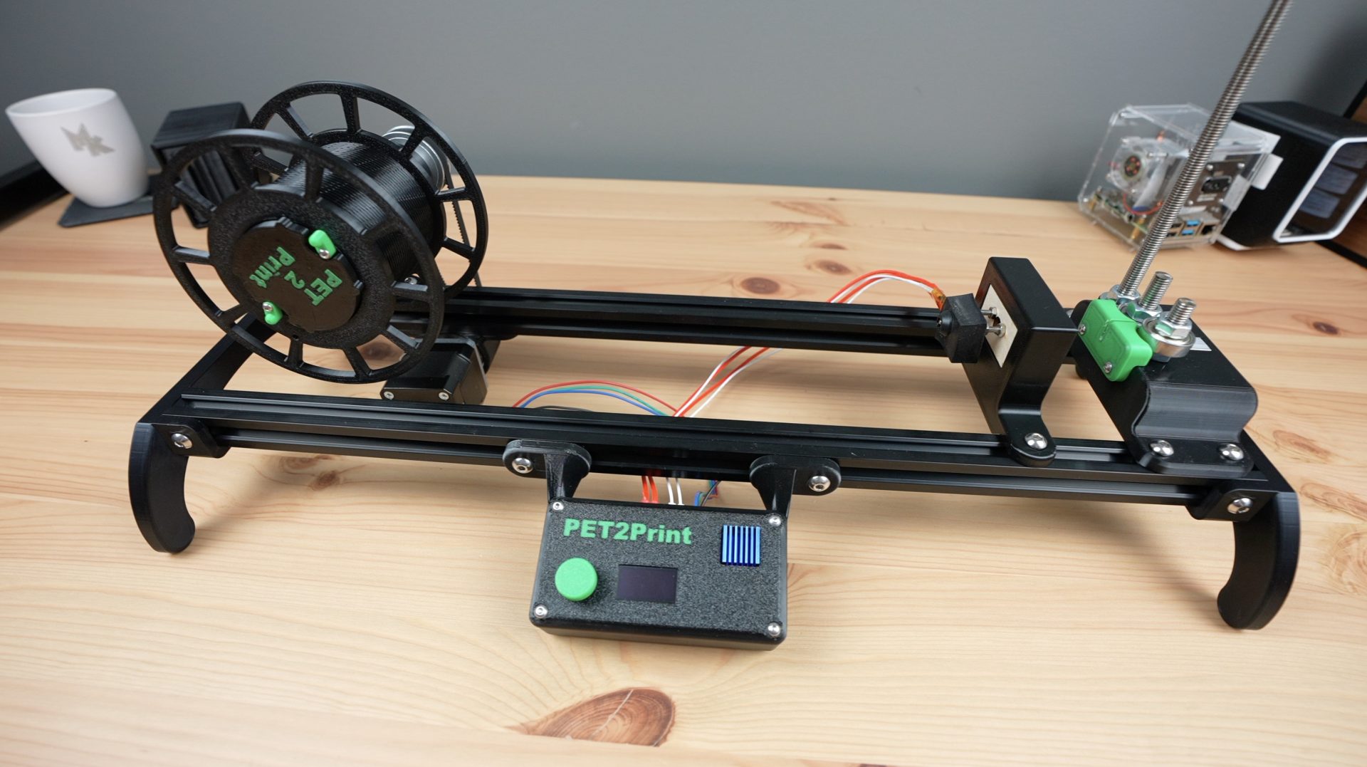 I Turned PET Bottles Into A 3D Printed Pi Case - PET Bottle Recycler ...
