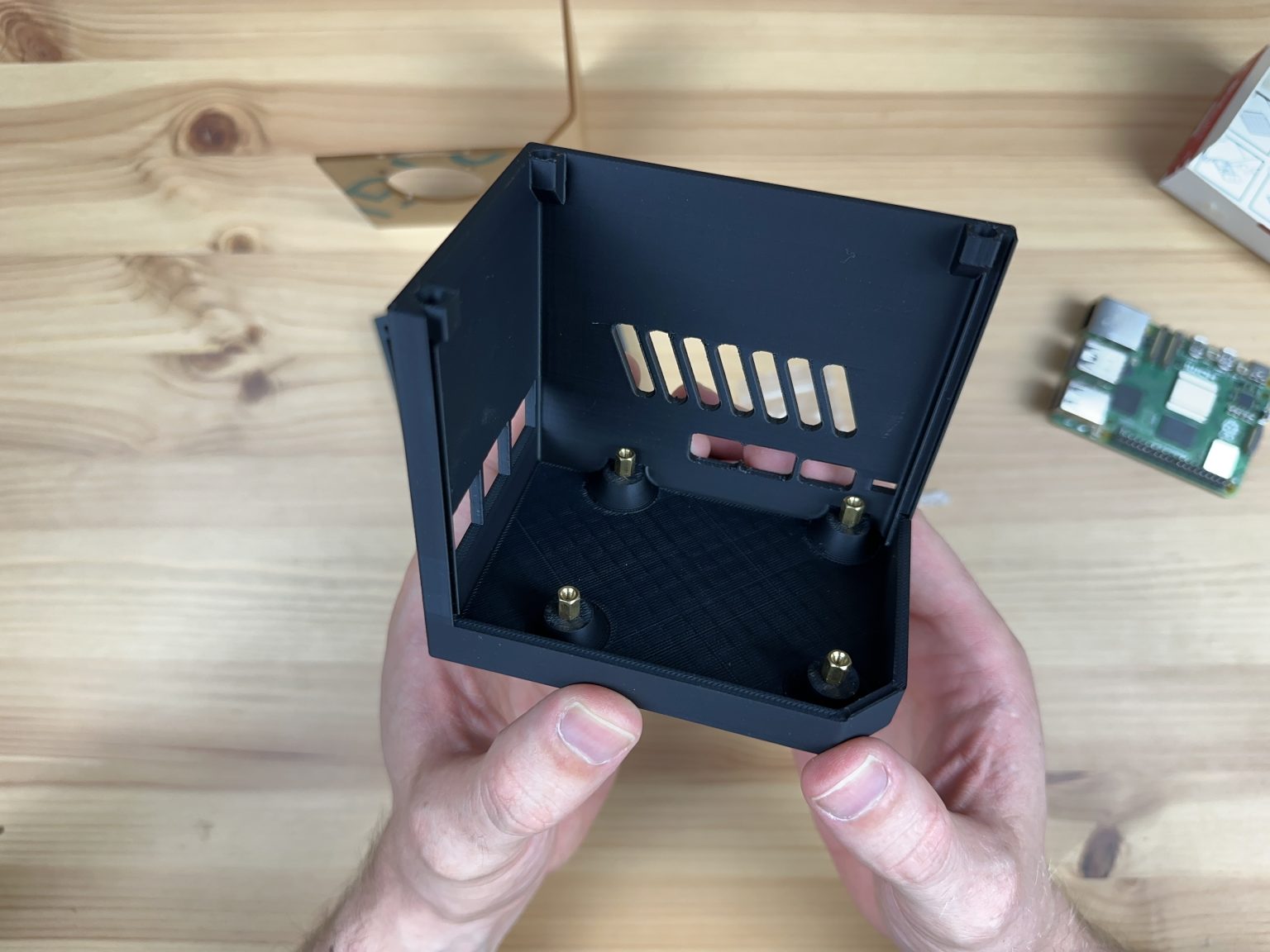My Raspberry Pi 5 Case Has A Wrap-around Window - The DIY Life
