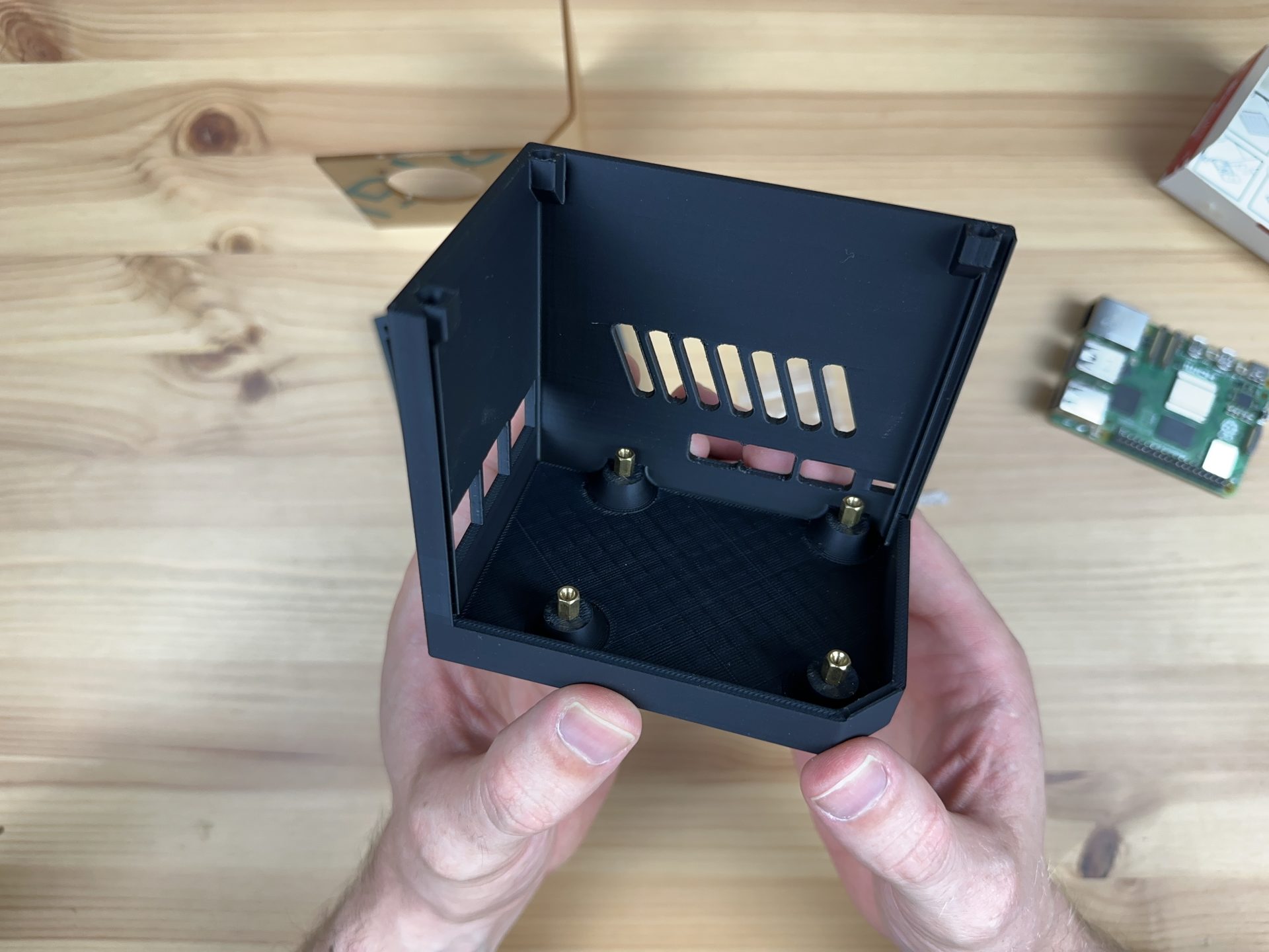 My Raspberry Pi 5 Case Has A Wrap-around Window - The DIY Life