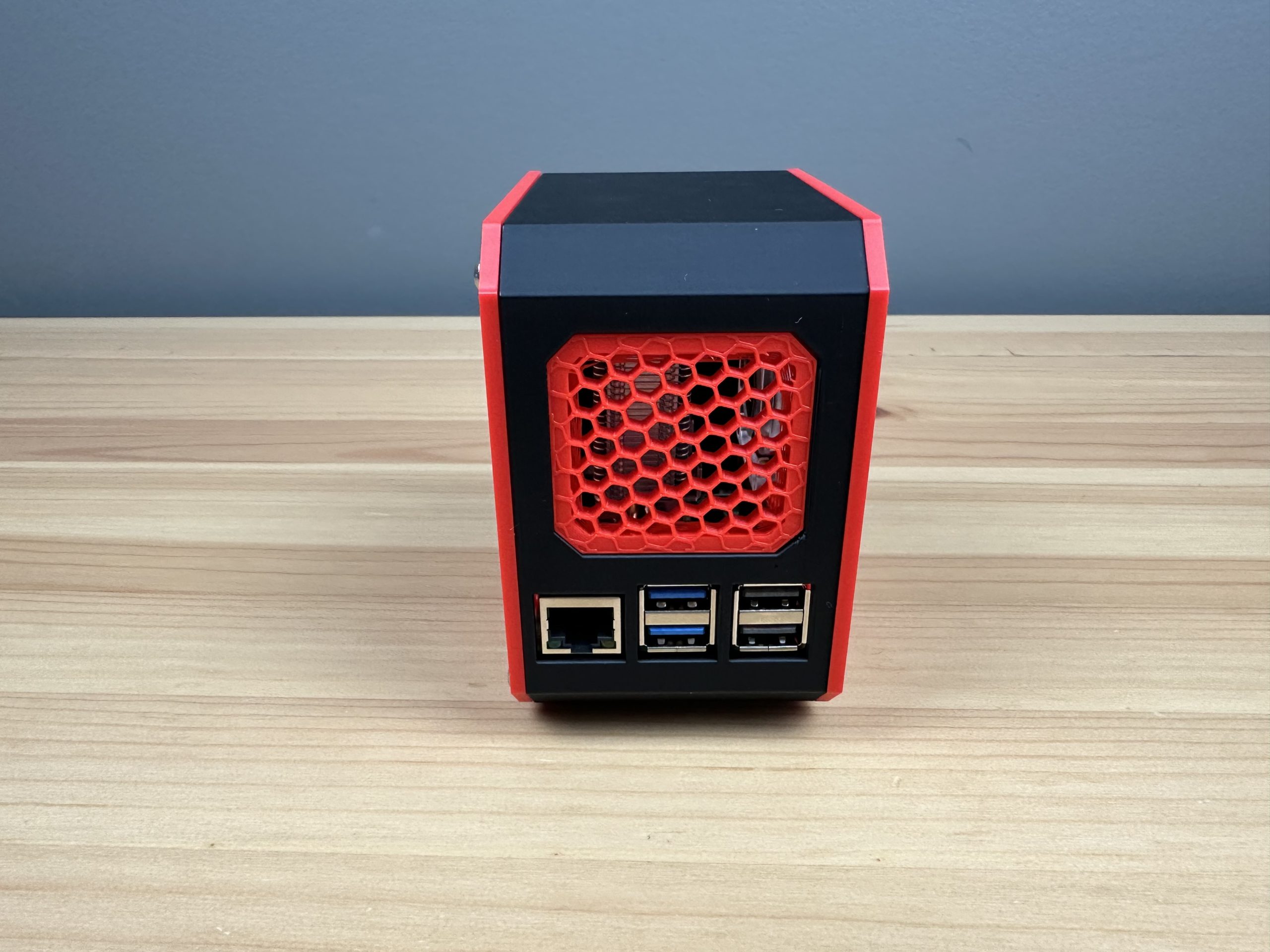 Raspberry Pi 5 Desktop Case Side - The DIY Life