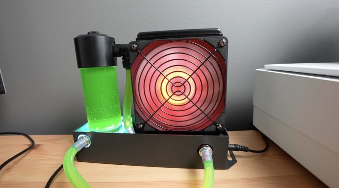 Raspberry Pi 5 Case With An Integrated Water-Cooling Loop - The DIY Life