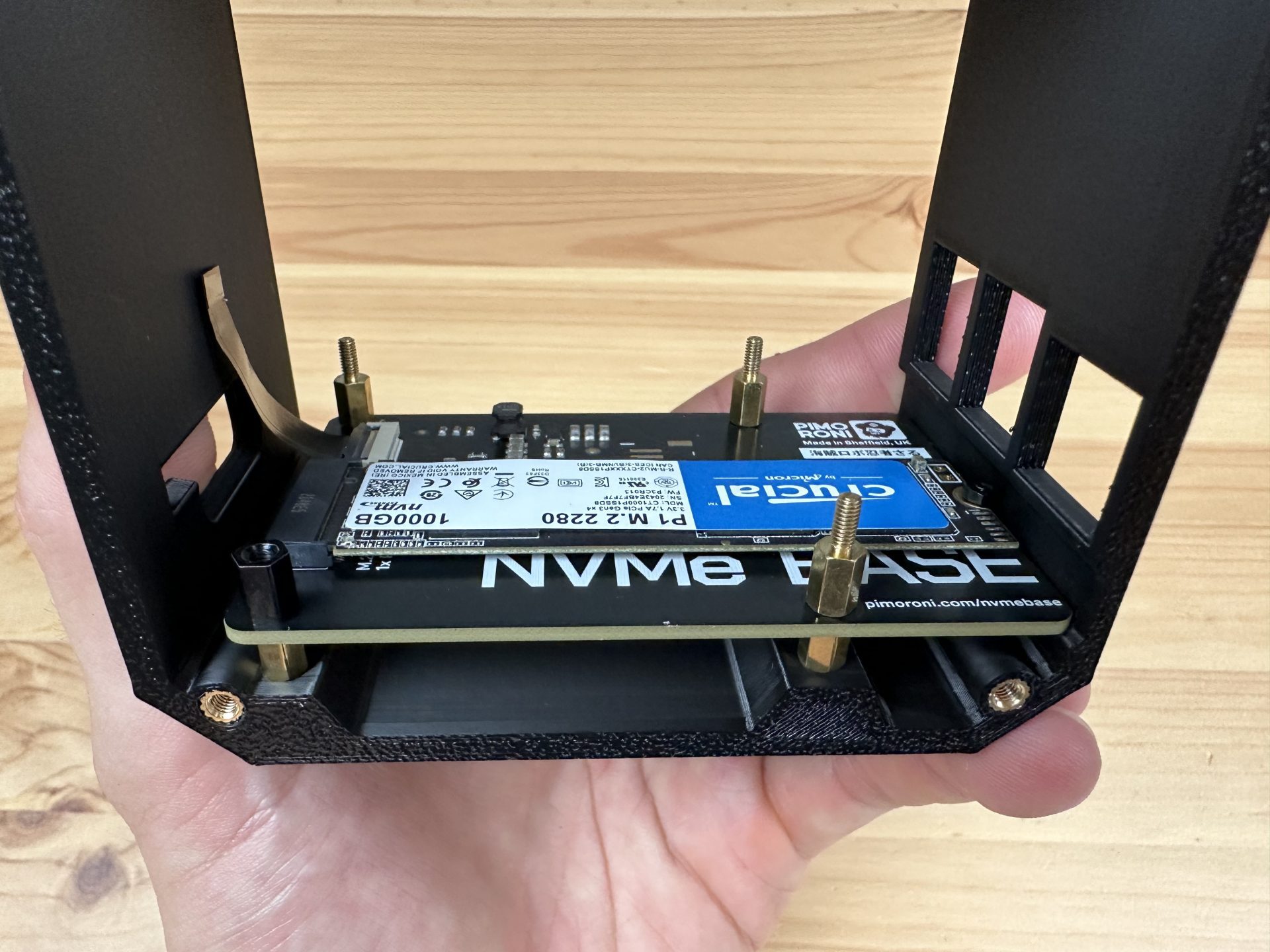 Pi 5 Desktop Case For NVMe Base or HatDrive! Bottom - The DIY Life