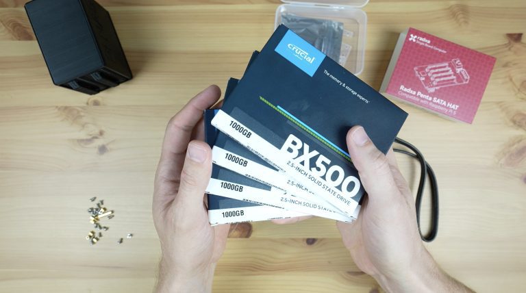 I Built A 4-Bay Raspberry Pi 5 Based NAS - The DIY Life