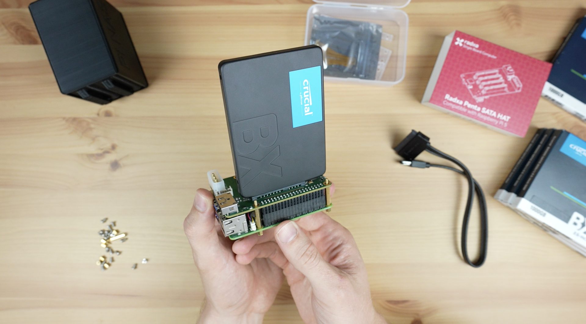 I Built A 4-Bay Raspberry Pi 5 Based NAS - The DIY Life