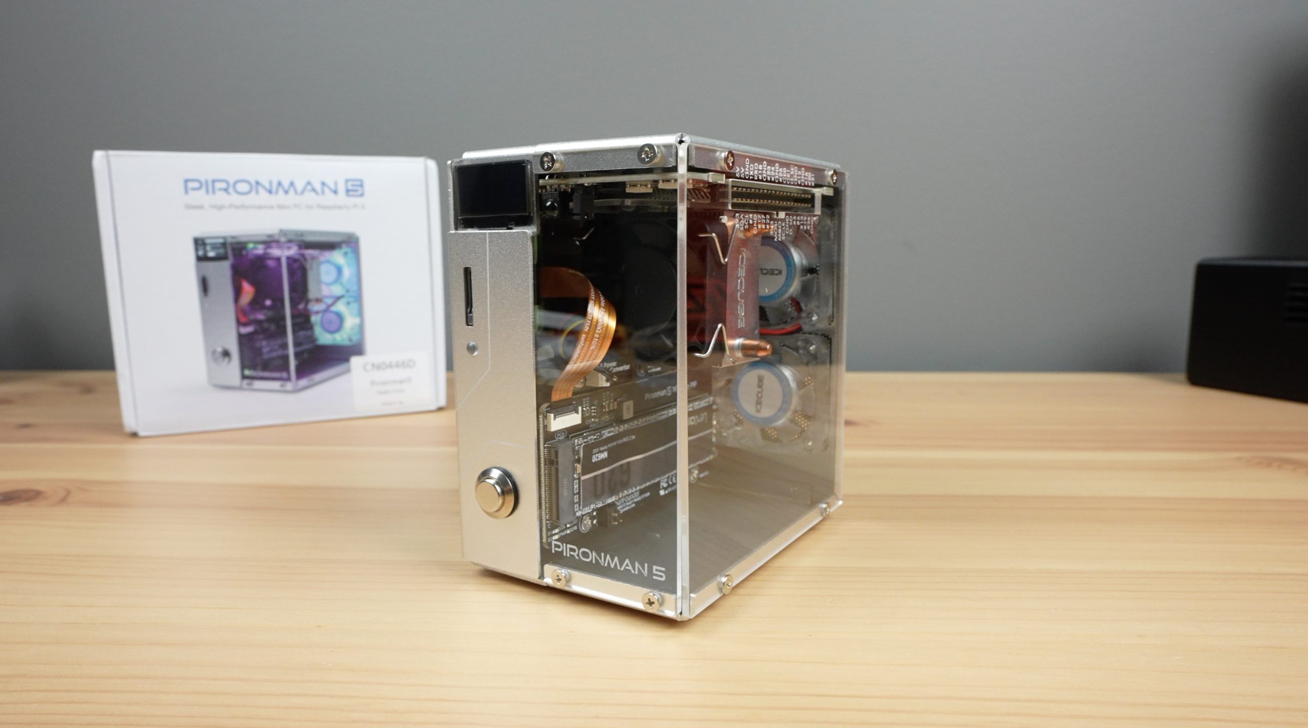 Assembled Pironman 5 Case - The DIY Life