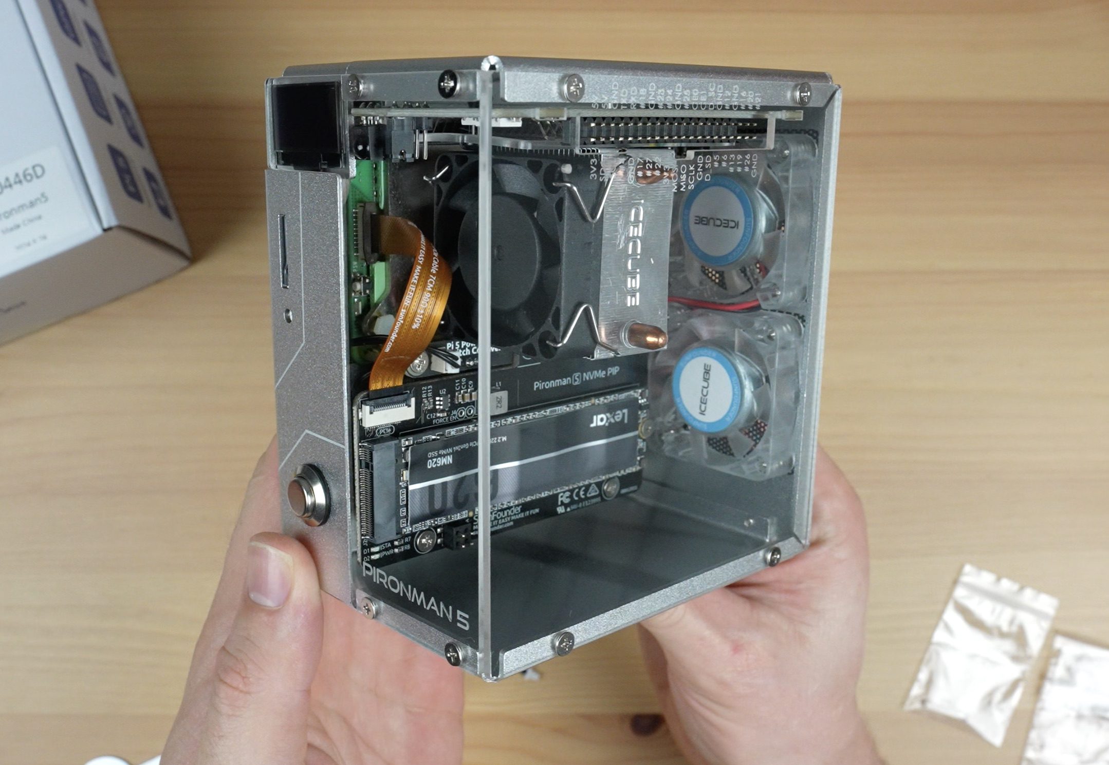 Clear Acrylic Side Panels - The DIY Life