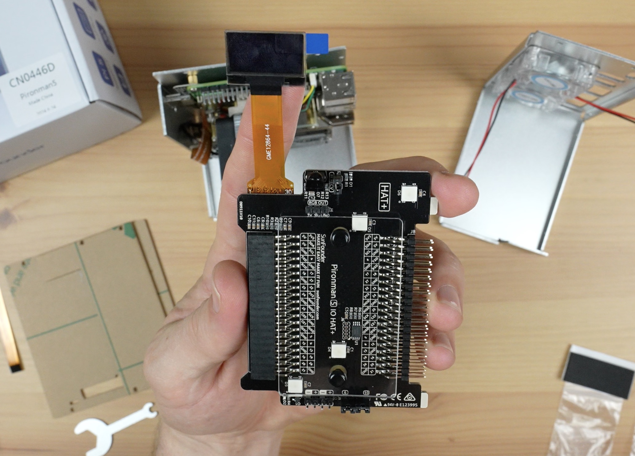 IO Board With OLED Display - The DIY Life