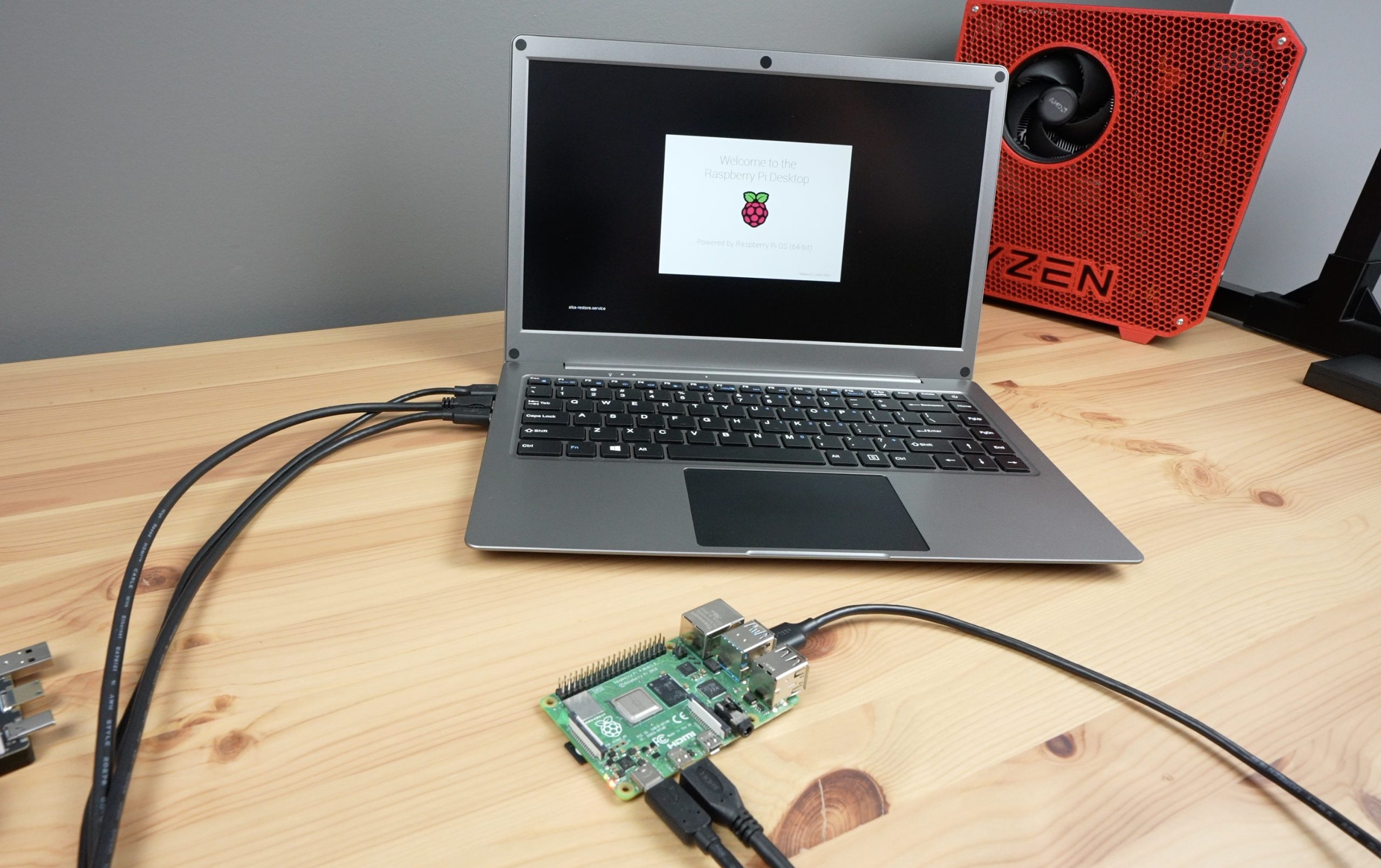 Can Use Standard Cables To Plug Pi Into - The DIY Life