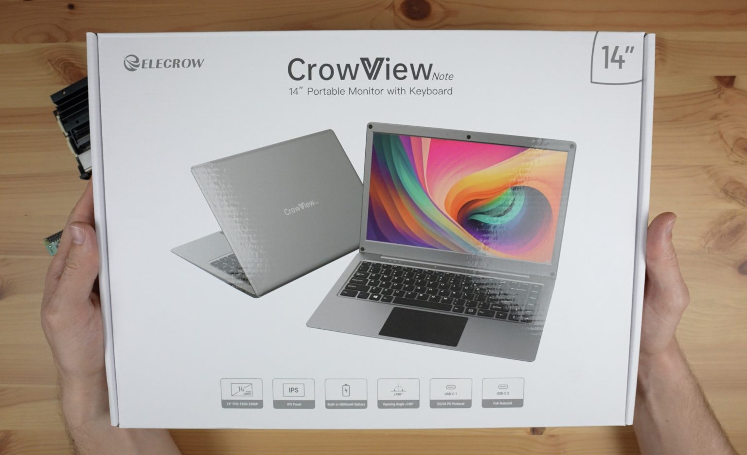 CrowView Note 14" Workstation - Unboxing and Review - The DIY Life