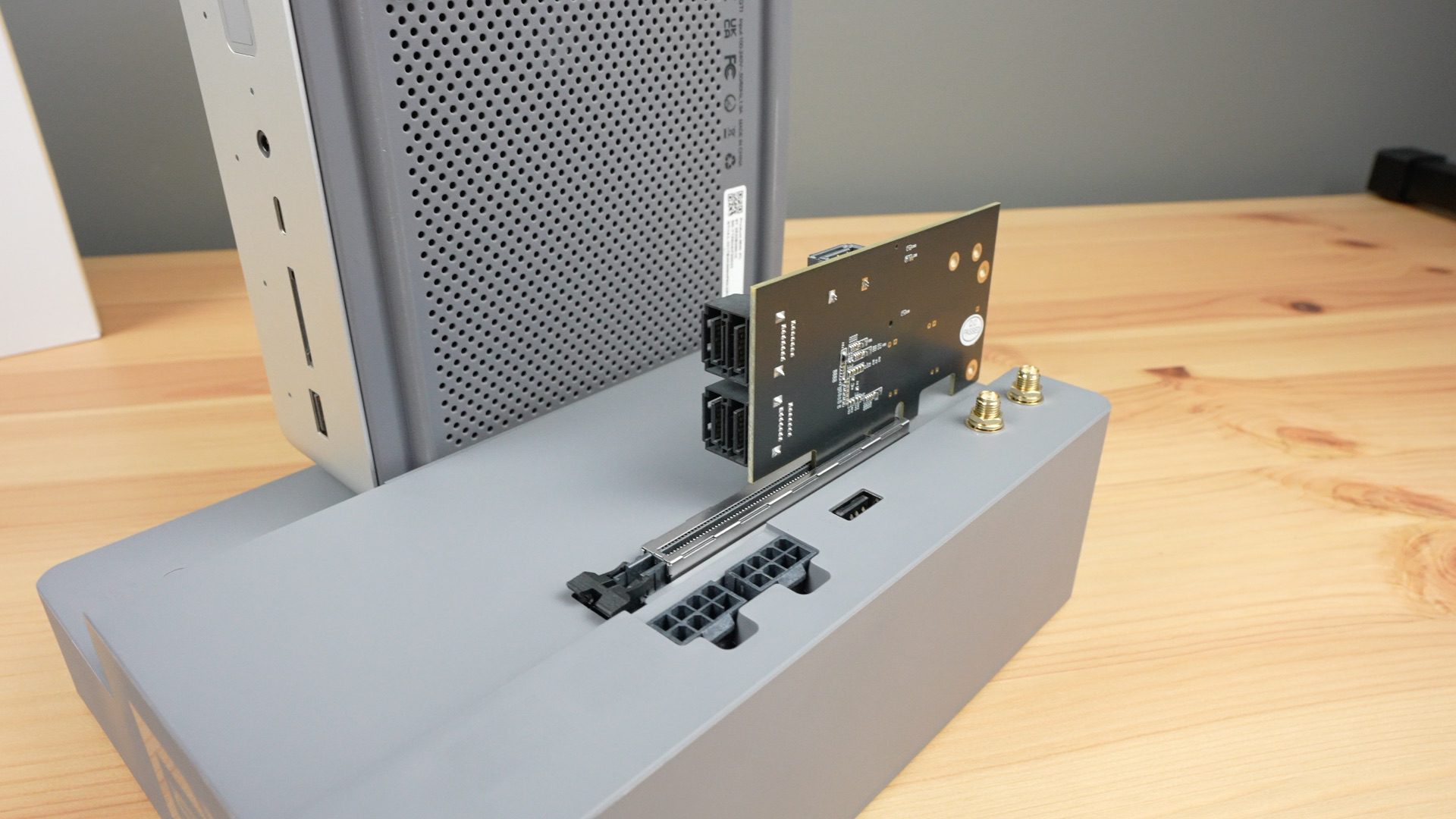 SATA-Adaptor-Card-Plugged-In - The DIY Life