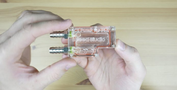 Raspberry Pi 5 Case With An Integrated Water-Cooling Loop - The DIY Life