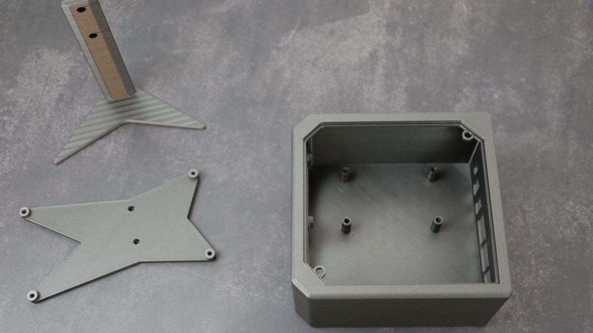 Case And Monitor Stand Components Printed - The DIY Life