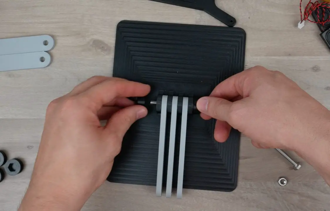 Installing Bolts On Stand - The DIY Life