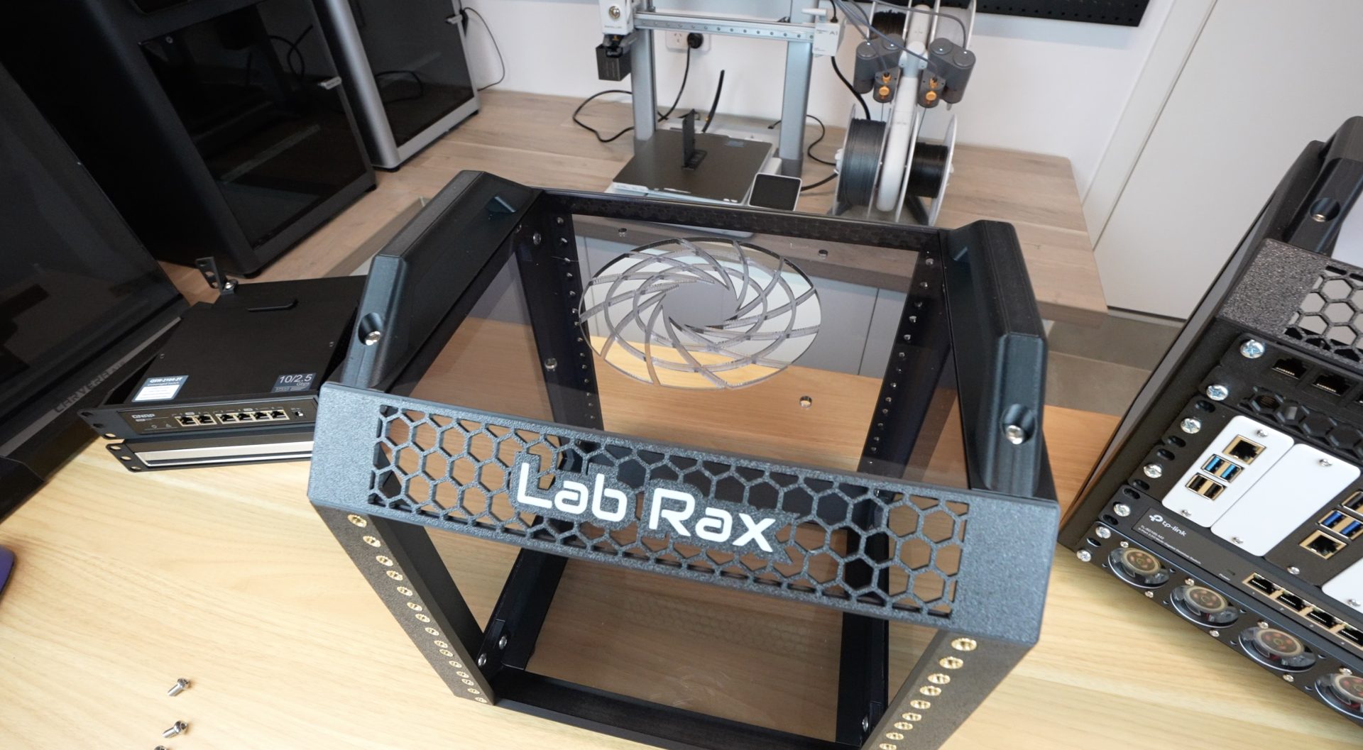 Introducing Lab Rax: A 3D Printable & Modular 10" Rack System - The DIY Life