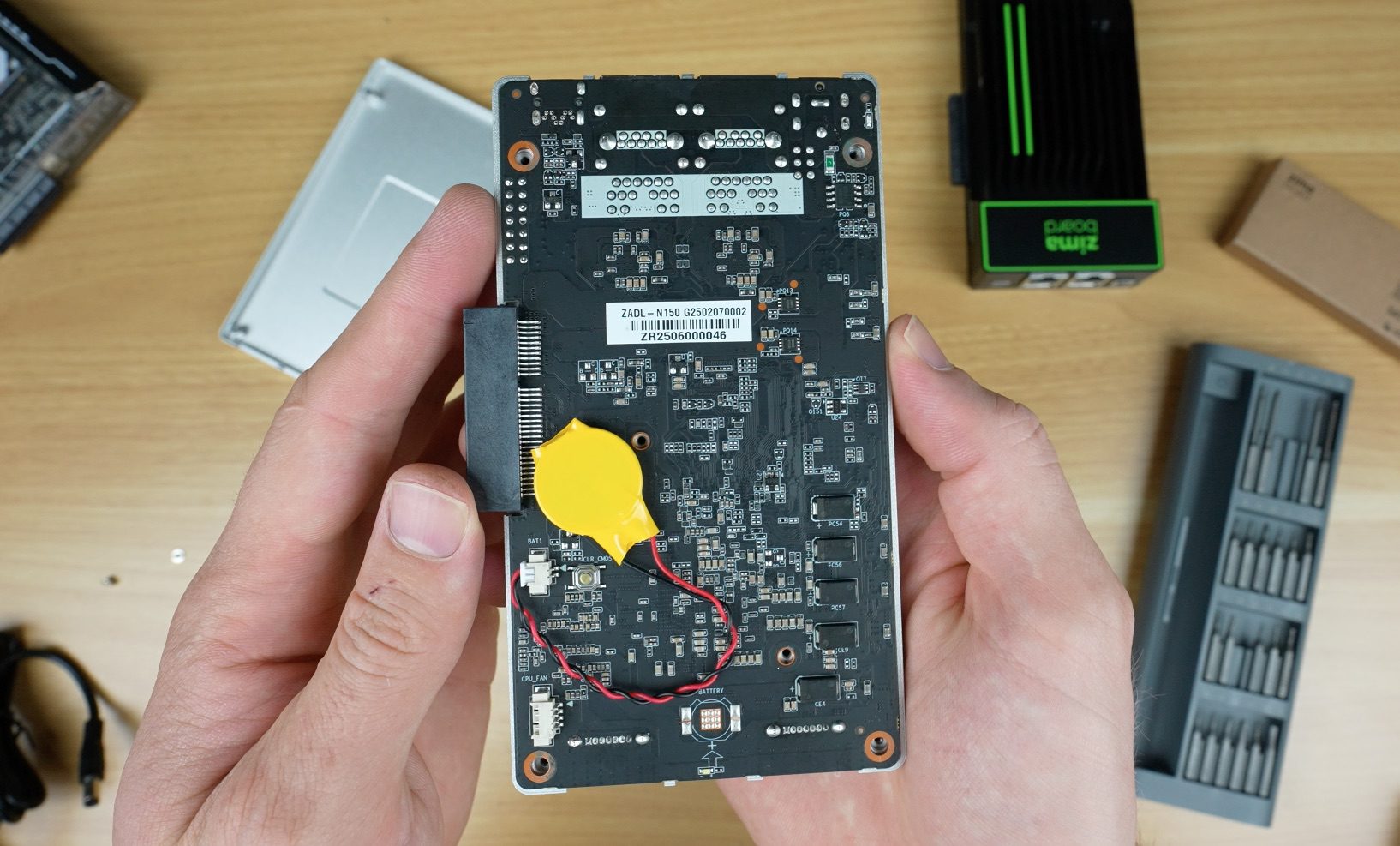 CMOS Battery On Inside Underside - The DIY Life