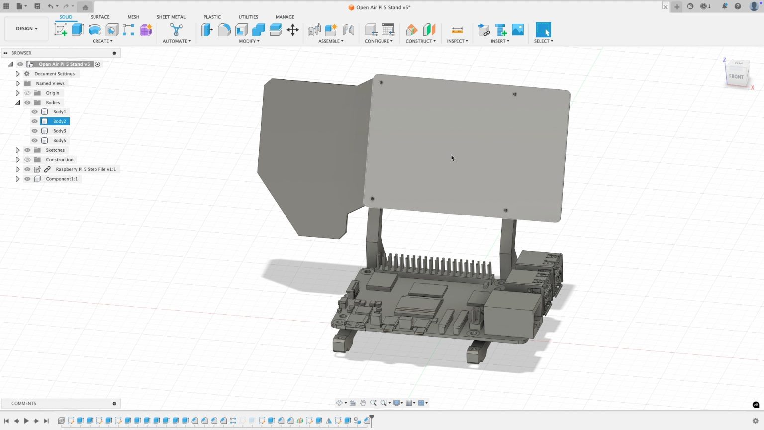 Raspberry Pi 5 Test Bench with Real-Time Stats & RGB Load Monitor - The ...