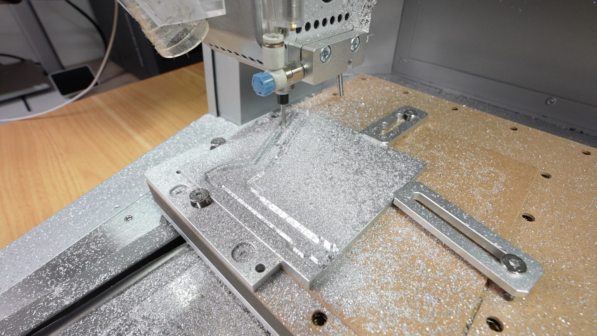 Milling The Second Leg - The DIY Life