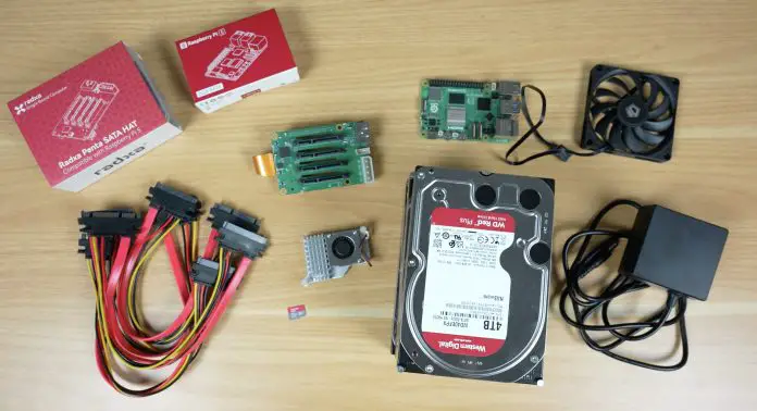 Building a 4-Bay 3.5" NAS with a Raspberry Pi 5 and 3D Printed ...