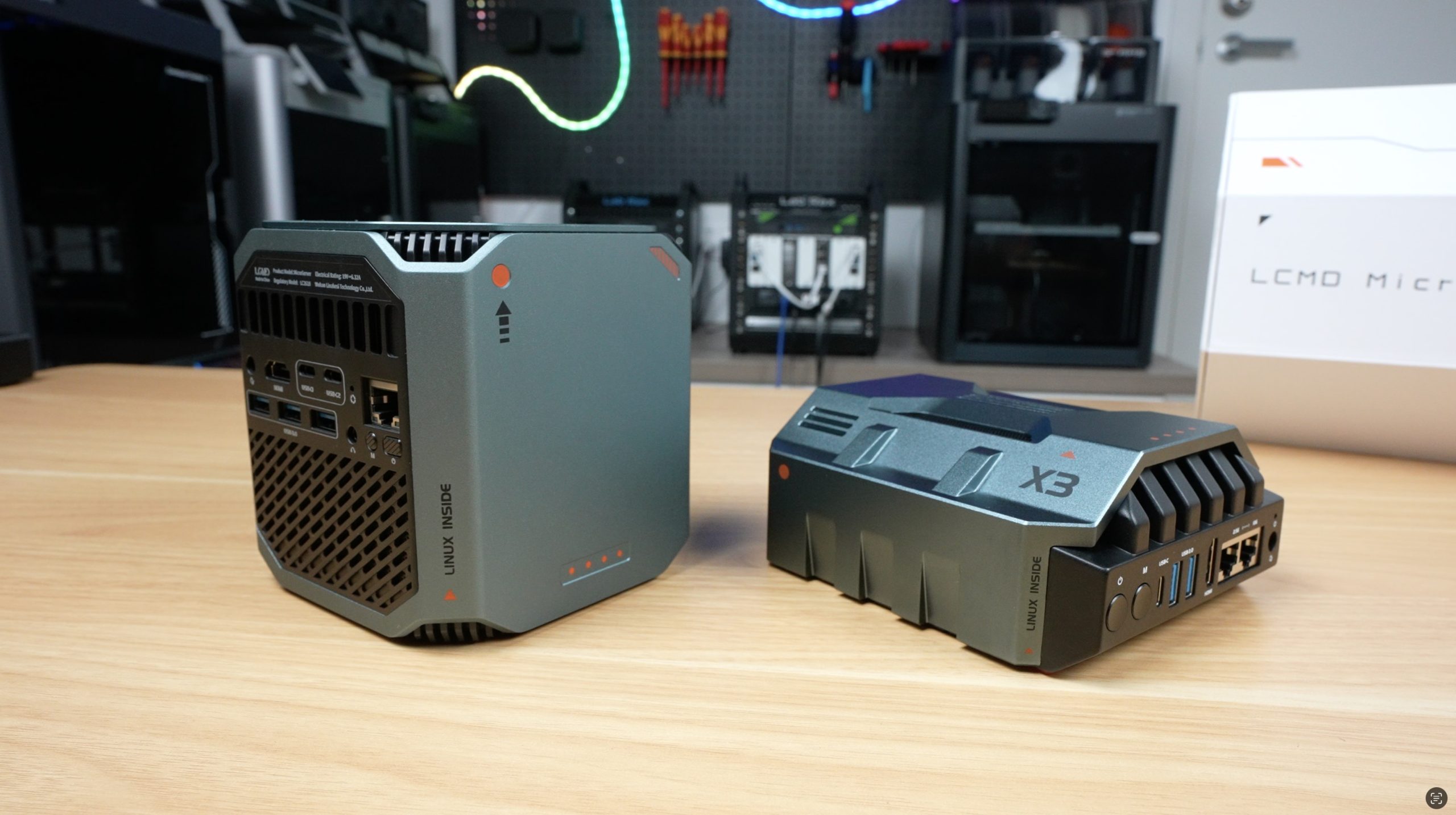 LCMD Microserver and AI Pod Back - The DIY Life